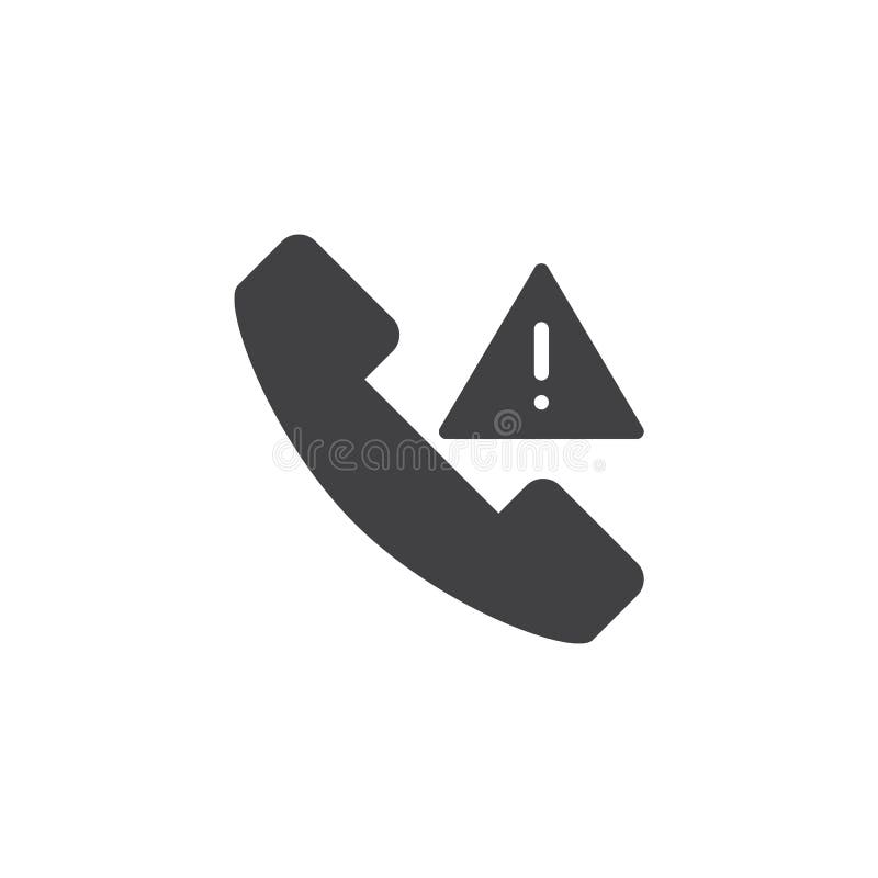 Important Phone Call Vector Icon Stock Vector - Illustration of call ...