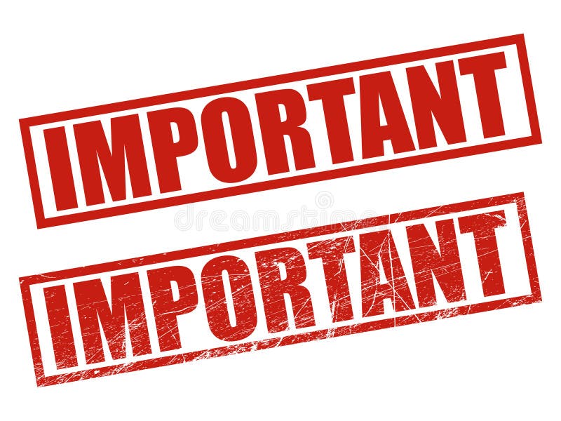 Important Stamp, Seal Vector Design Stock Vector - Illustration of ...