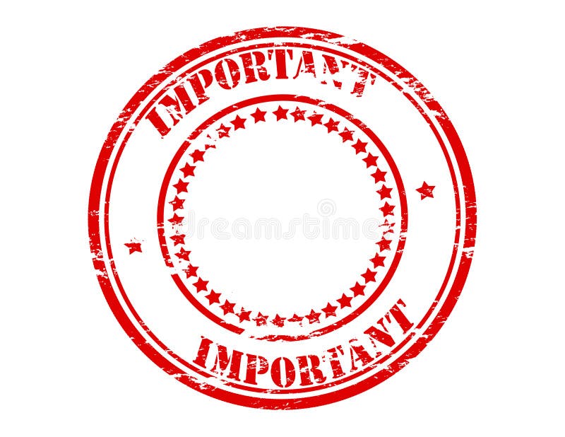 Importante ilustración del vector. Ilustración de símbolo - 104335019