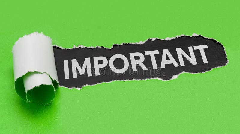 IMPORTANTE De La Palabra Aislado En El Fondo Blanco Foto de archivo ...