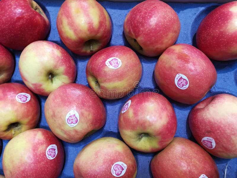 Imported apples fruits editorial stock image. Image of green - 99999269