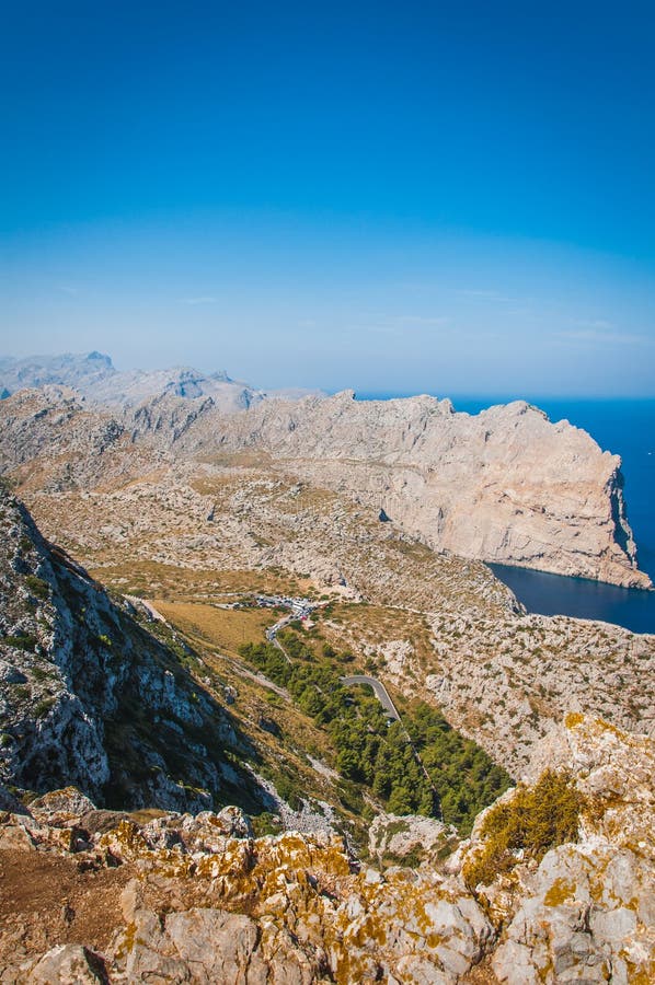 The Imposing Cliffs of Formentor Cap Stock Photo - Image of formentor ...