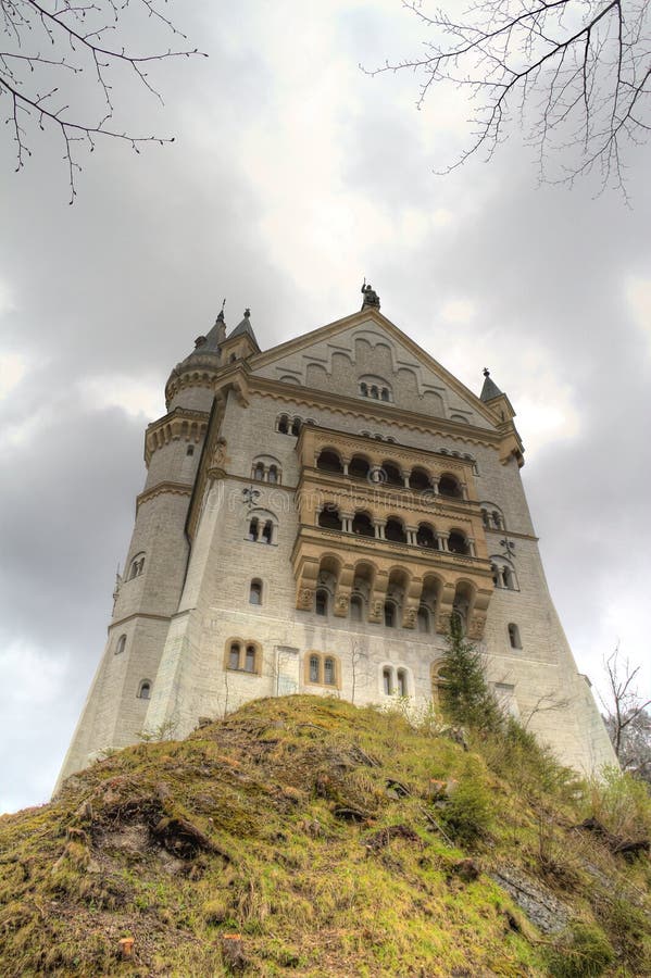 Imposing Newschwander Castle Stock Image - Image of fantasy, dynamic ...