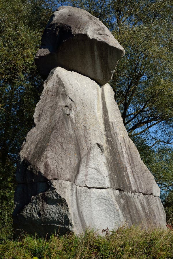 Imposing stone figure stock photo. Image of commanding - 70295480