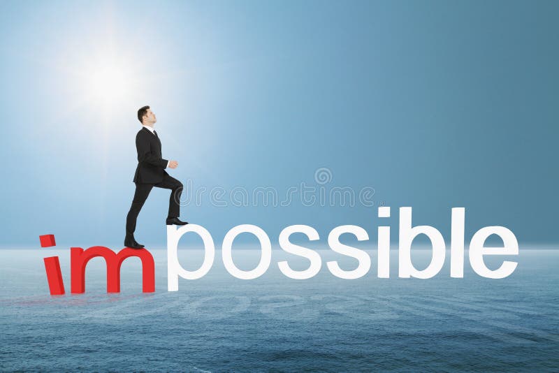 Impossible stock image. Image of strategy, successful - 40650273