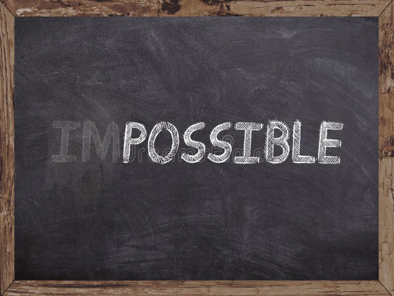 Impossible Blackboard Stock Illustrations – 75 Impossible Blackboard ...