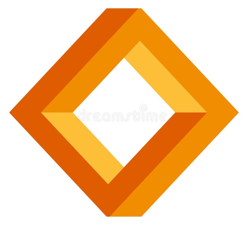 Paradox Impossible Shapes, 3d Twisted Objects, Vector Math Symbols ...