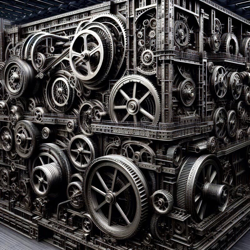 Impossible iron Complexity stock illustration. Illustration of ...