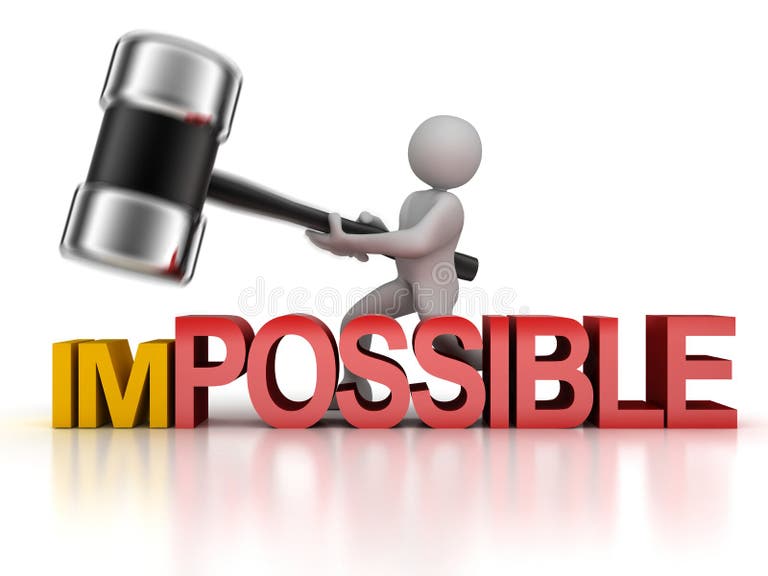 Impossible Impracticable Stock Illustrations – 81 Impossible ...