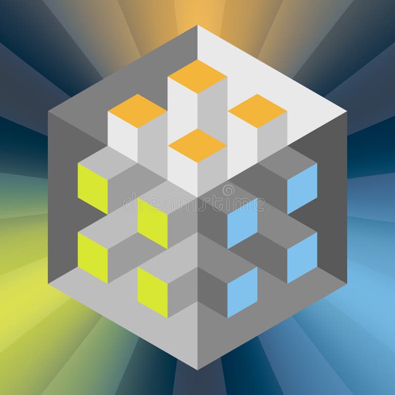 Abstract Design, Impossible Objects Stock Illustration - Illustration ...