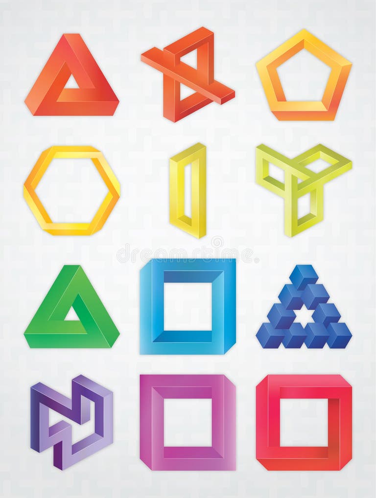 Impossible Objects Stock Illustrations – 3,060 Impossible Objects Stock ...