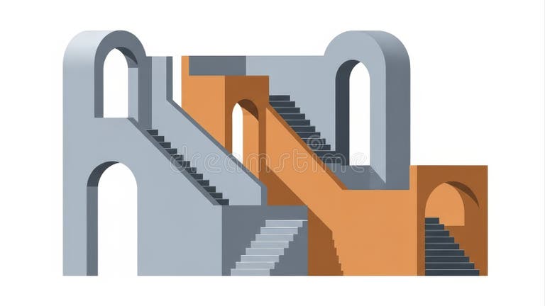 Impossible Loop Illusion Stock Illustrations – 2,375 Impossible Loop ...