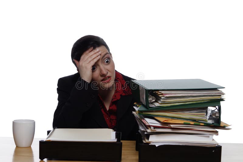 Impossible Task stock image. Image of woman, work, working - 5114849