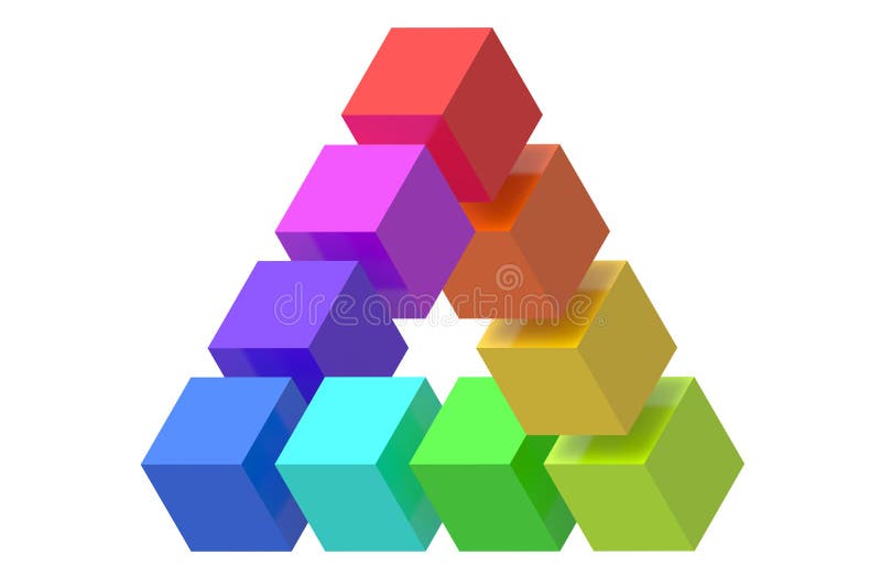 Metallic escher pattern stock illustration. Illustration of iron - 11269023