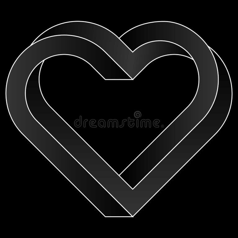 Twisted Heart Stock Illustrations – 3,355 Twisted Heart Stock ...