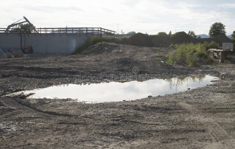 Impoundment of Water or Water Retention Stock Photo - Image of ...