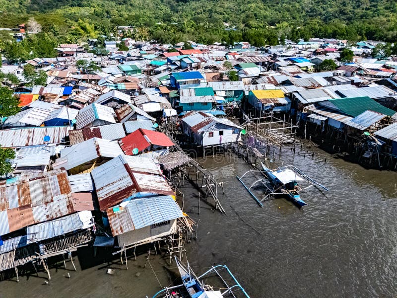 Impoverished District Coron Town Palawan Philippines Stock Photos ...