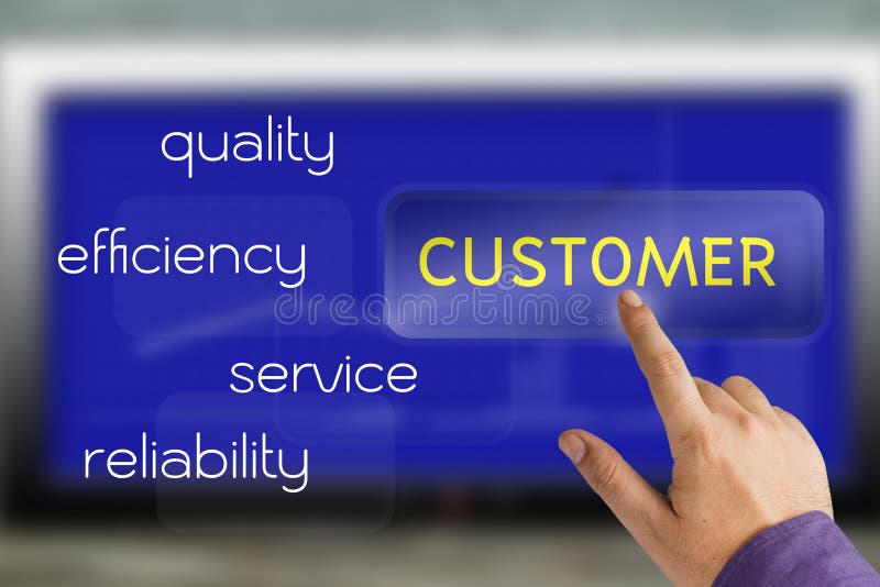 Grupo De Pessoas E Os Conceitos Do Cliente Foto de Stock - Imagem de ...