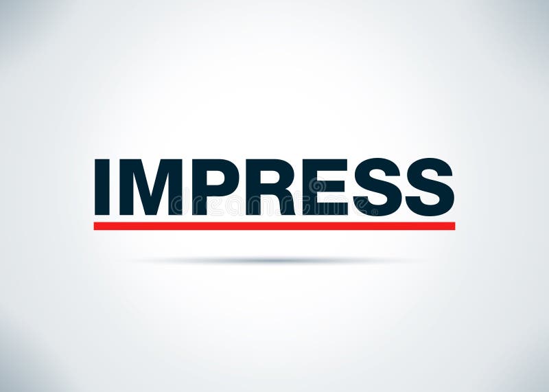 Impress Abstract Flat Background Design Illustration Stock Illustration ...