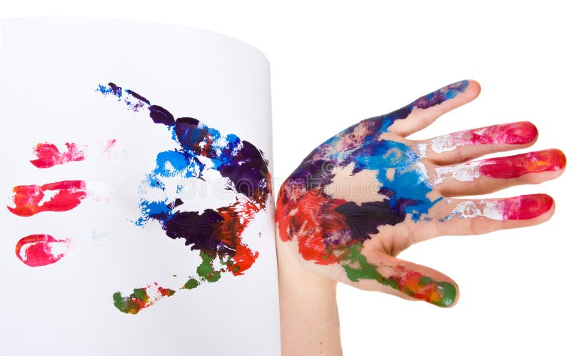 Bloody Hands stock photo. Image of hand, handprint, blob - 23837244