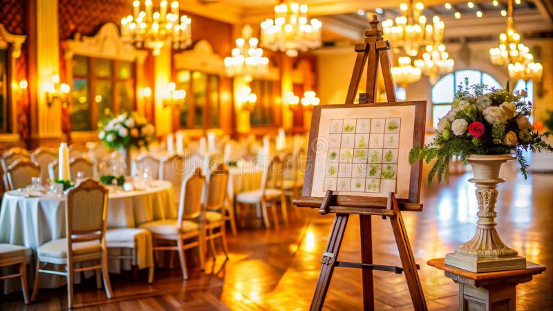 Impress Your Guests with a Stunning Wedding Seating Chart Elegant ...