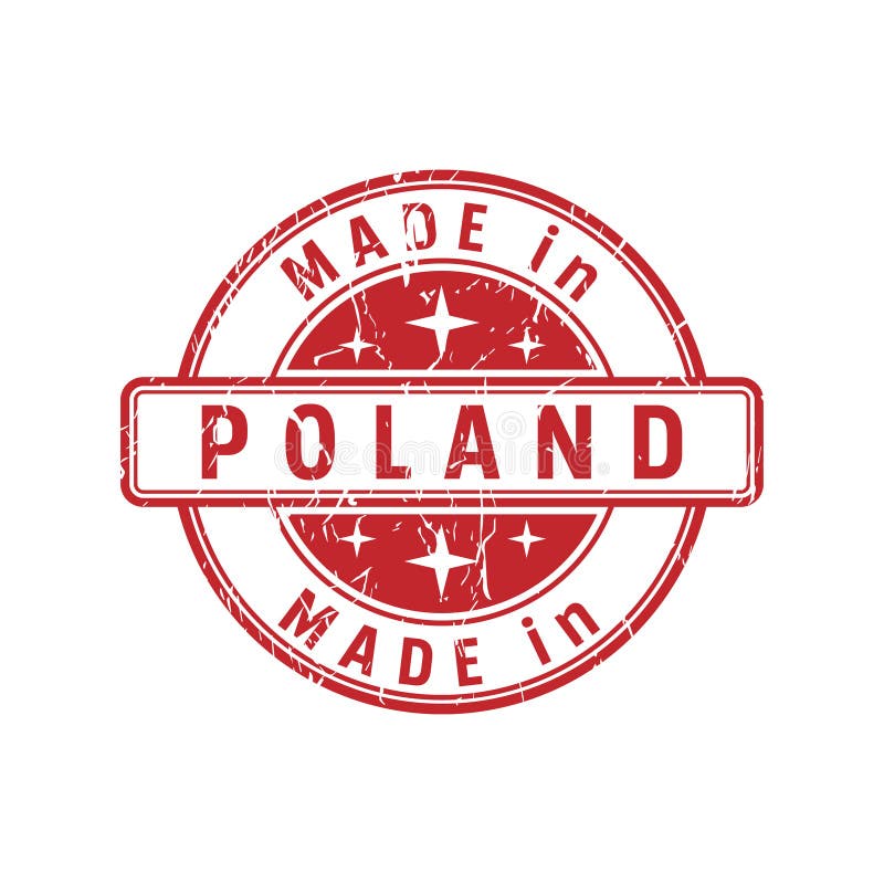 Logo Made Made Poland Stock Illustrations – 114 Logo Made Made Poland ...
