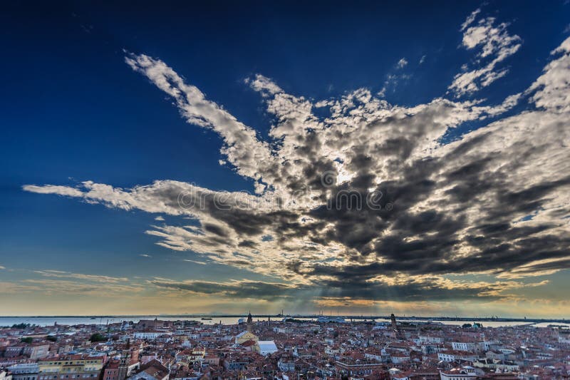 Impression of Venice stock image. Image of aerial, european - 94752905