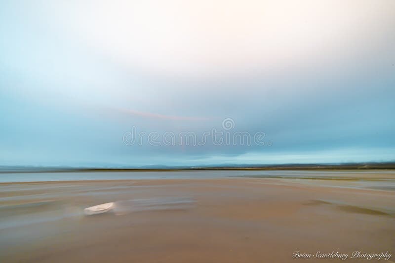 Impressionist Beach-side Hues Stock Image - Image of impressionism ...