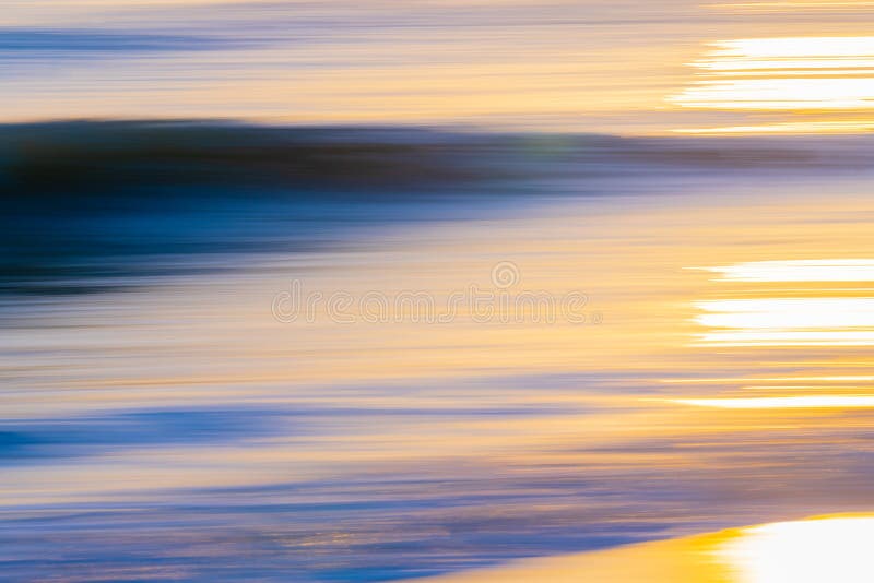 Impressionist Coastal Abstract Form and Color Stock Photo - Image of ...