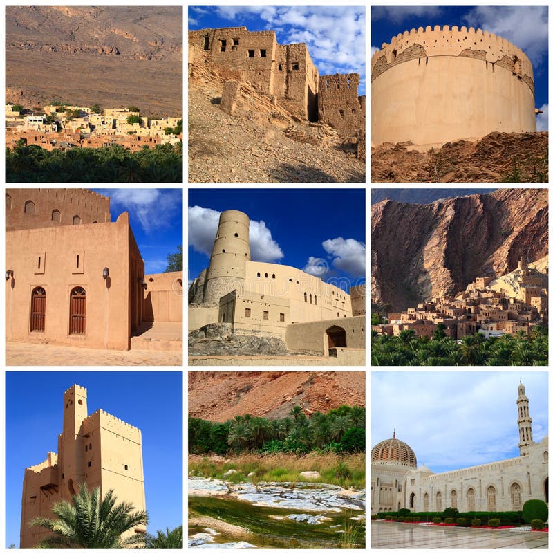 Impressions of Oman stock image. Image of album, hajar - 78331757