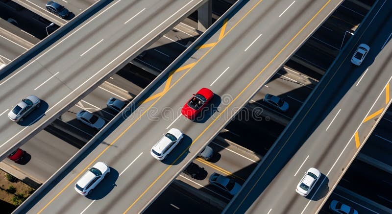 Multi Level Interchange Network Stock Illustrations – 184 Multi Level ...