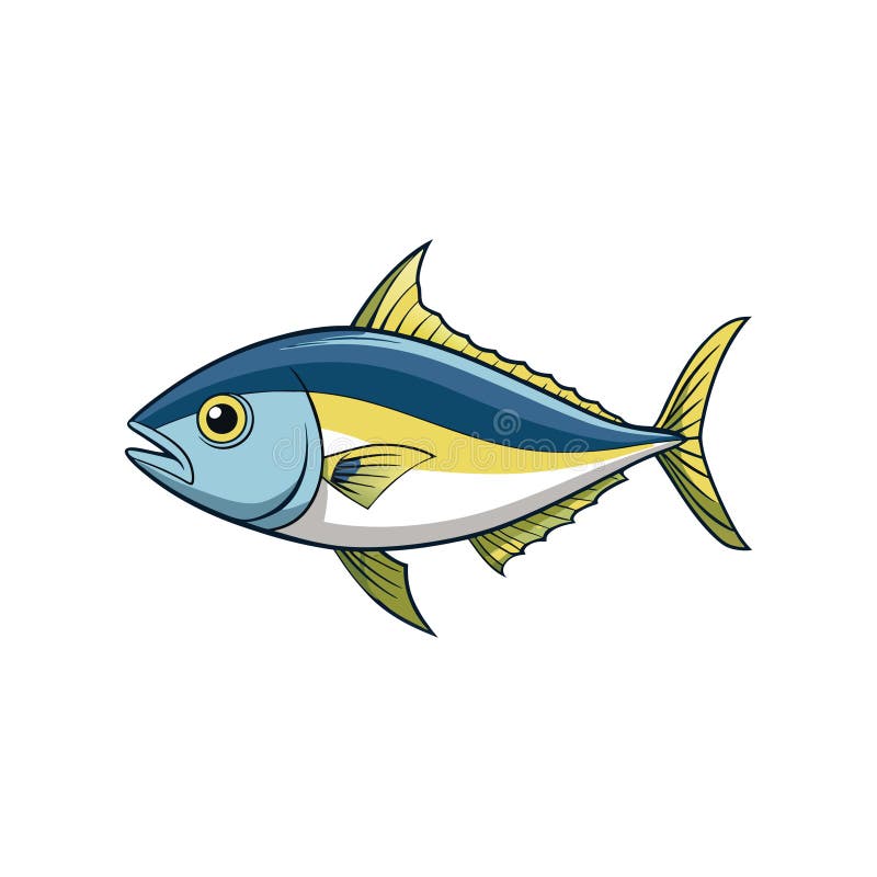 Impressive Amberjack Fish Unique Color Creation Stock Image ...