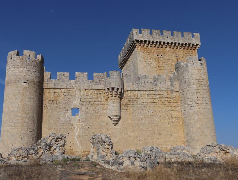 Impressive Ancient Medieval Castle Stone Construction Defense Security ...