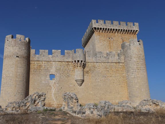 Impressive Ancient Medieval Castle Stone Construction Defense Security ...