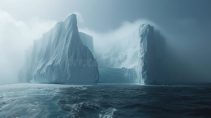 Ice Formations Including Icicles and Subtle Colors in Bolton ...