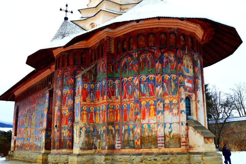Impressive Architecture of the Painted Monasteries in Moldova County ...