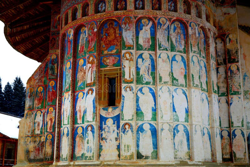 Impressive Architecture of the Painted Monasteries in Moldova County ...