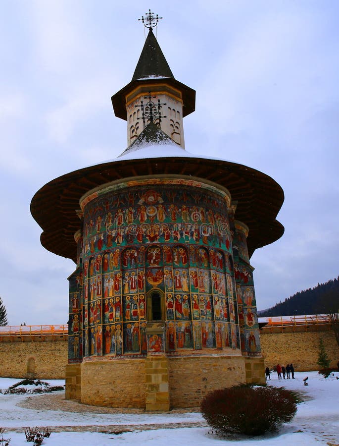 Impressive Architecture of the Painted Monasteries in Moldova County ...