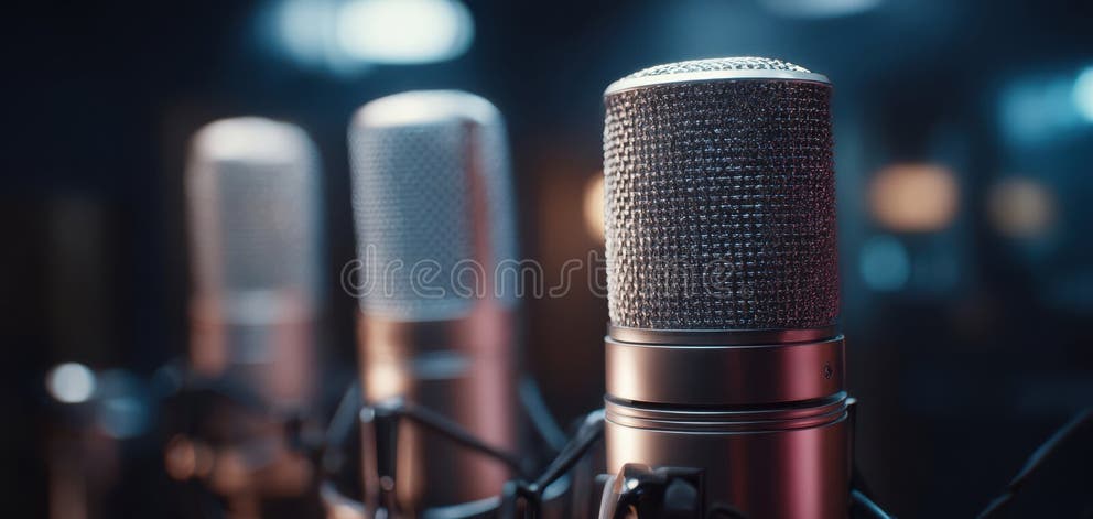 The Impressive Array of Professional Microphones in a Modern Recording ...