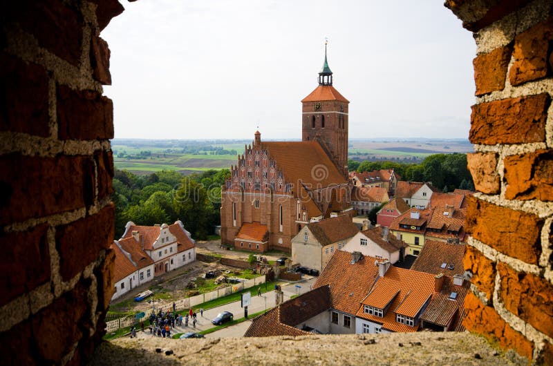 Impressive Buildings in Reszel, Poland Stock Image - Image of medieval ...