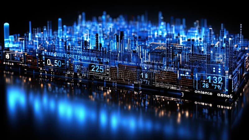 An Impressive Display of Something Stock Illustration - Illustration of ...