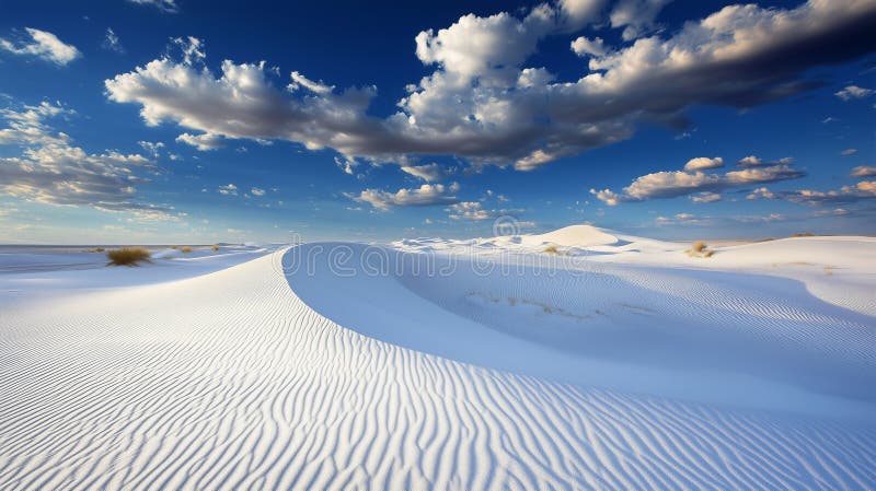 Blue Sky Desert Scene in Arches National Park Stock Image - Image of ...