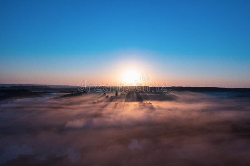 Impressive Evening Sky with Brooding Storm Clouds Stock Photo - Image ...