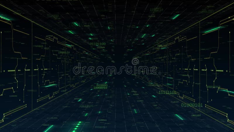 Impressive Futuristic Technology Video Stock Video - Video of processor ...