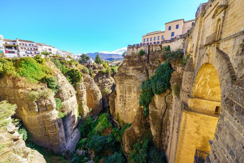 Impressive Gorge Formed by the Erosion of the River Over the Centuries ...