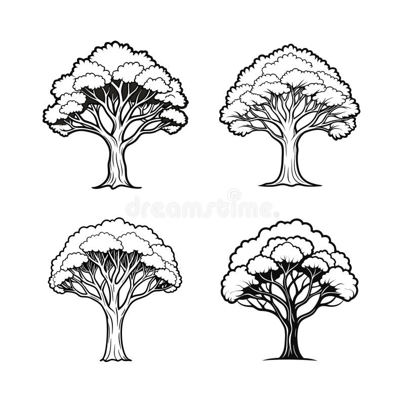 Impressive Gum Tree Vector Design Stock Vector - Illustration of ...