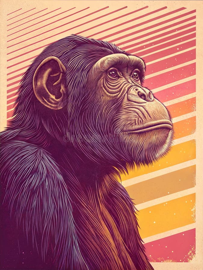 Impressive and Hyper-detailed Illustration in a Risograph Print ...