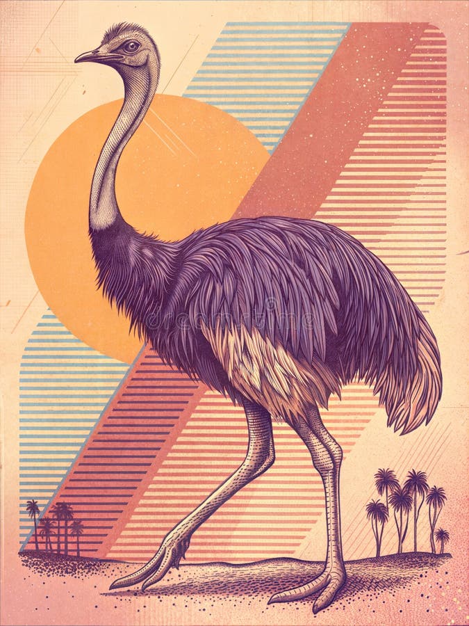 Impressive and Hyper-detailed Illustration in a Risograph Print ...