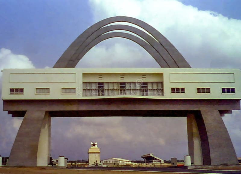 The Impressive Independence Arch is Located on Independence Square in ...