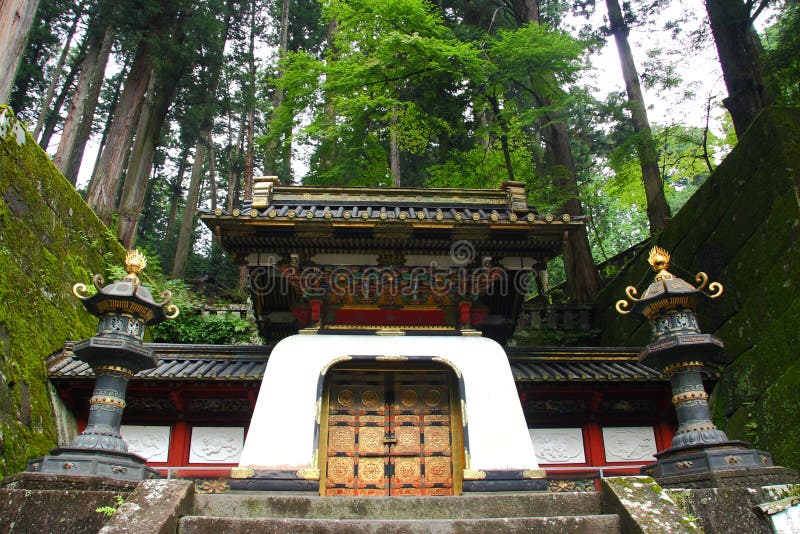Impressive japanese temple stock photo. Image of unesco - 95978518